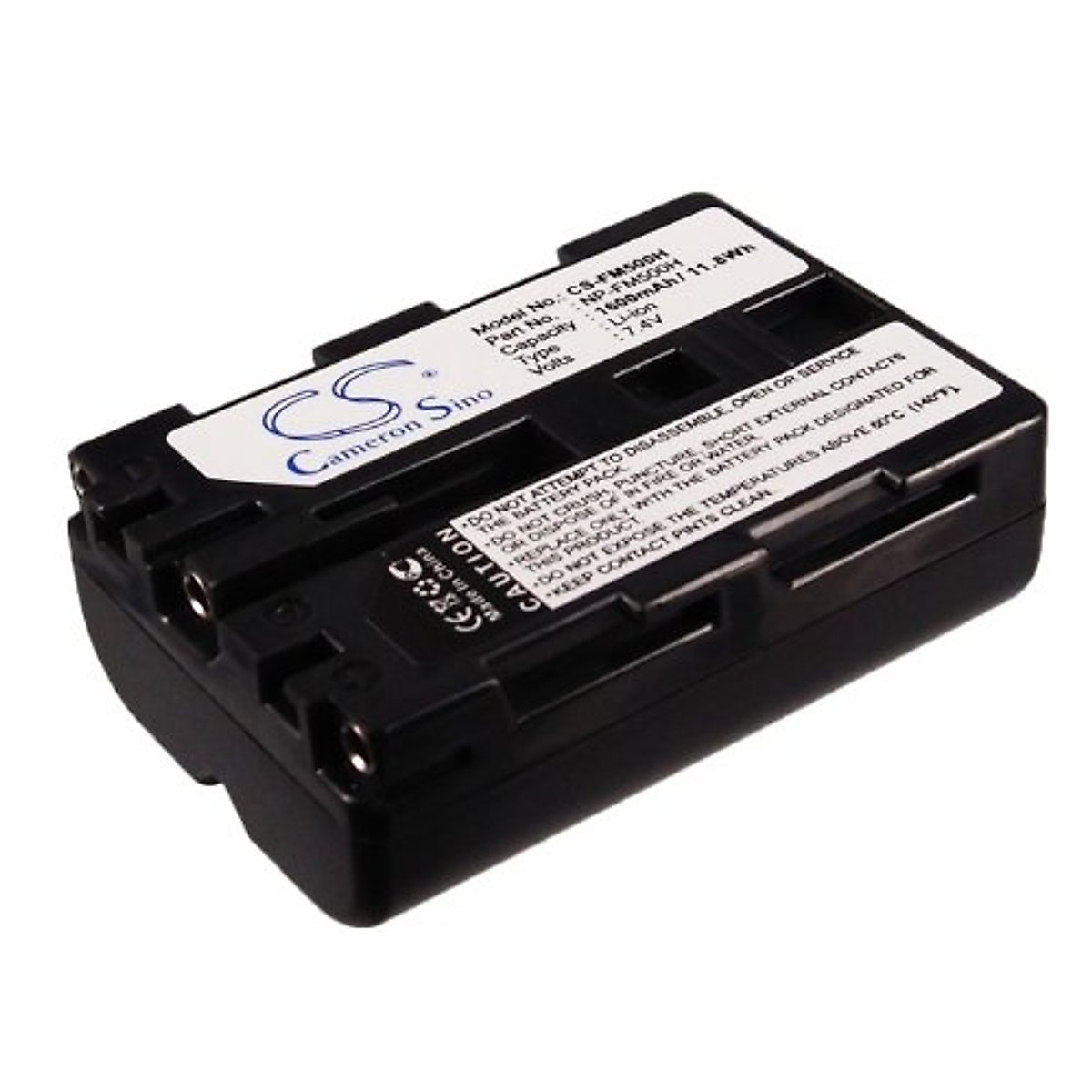 FYIOGXG Cameron Sino Battery for DSLR-A850Q, DSLR-A900, SLT-A65V, SLT-A65VB, SLT-A65VK, SLT-A65VM, SLT-A65VY, SLT-A77V, SLT-A77VB, SLT-A77VK, SLT-A77VM, SLT-A77VQ 1600mAh