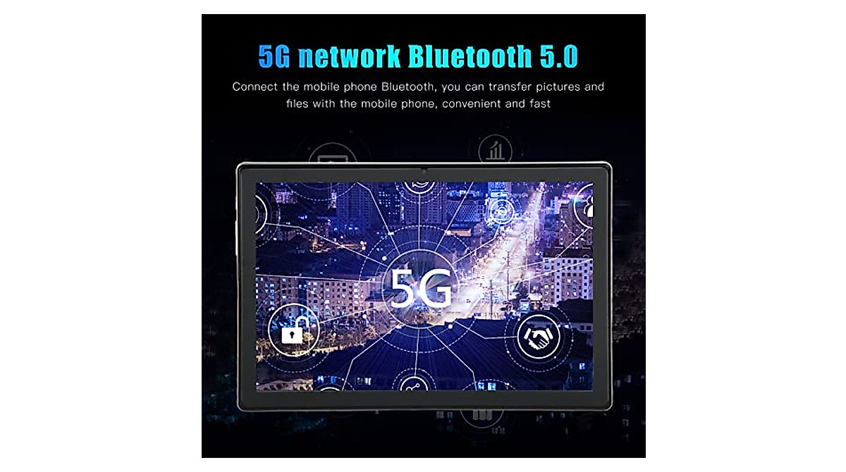 HEEPDD 10" Android Tablet: HD Display, 6GB RAM, Long Battery
