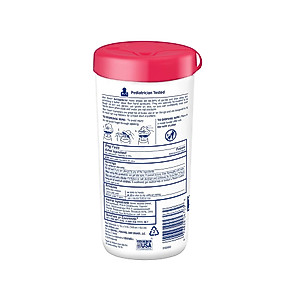 Wet Ones Antibacterial Hands & Face Wipes Fresh Scent 40 Count Canister (Pack of 4)