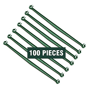 100PCS Stake Arms for Tomato Cage,11.8 Inches Expandable Trellis Connectors for Climbing Plants, Tomatoes Stakes, Vegetables(No Stake, Bayonet Diameter: 11 mm)