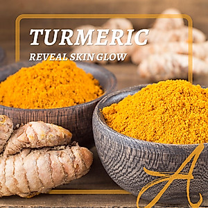 ANAI RUI Turmeric Body Scrub, Sugar Scrub for Exfoliating, Smoothing, Hydrating Skin, Skin Brightening Face & Body Scrub with Turmeric, Turmeric Body Scrub Exfoliator, 9 OZ