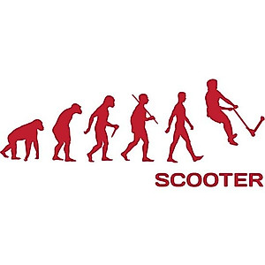 CafePress Darwin Ape To Man Evolution Push Kick Scooter Mug Ceramic Coffee Mug, Tea Cup 11 oz