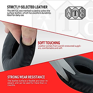 Replacement Ear Pads for Sony MDR-XB550AP MDR-XB450AP MDR-XB450 Extra Bass On-Ear Headphones, Memory Foam Soft Leather Replacement Ear Cushions by Krone Kalpasmos