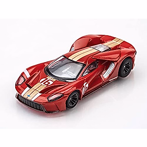 AFX/Racemasters Ford GT Heritage #16 Red AFX22067 HO Slot Racing Cars