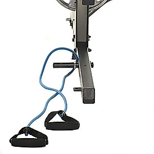 Fitness Reality Squat Rack Power Cage with J-Hooks, Landmine 360° Swivel, Weight Plate Storage Attachment and Power Band Pegs grey