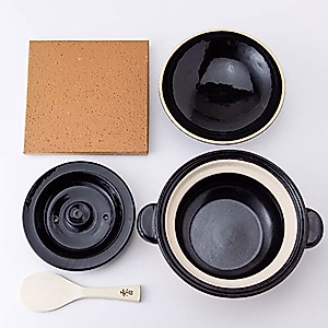 Iga-Mono Kamadosan Clay Rice Cooker 33 Ounces by