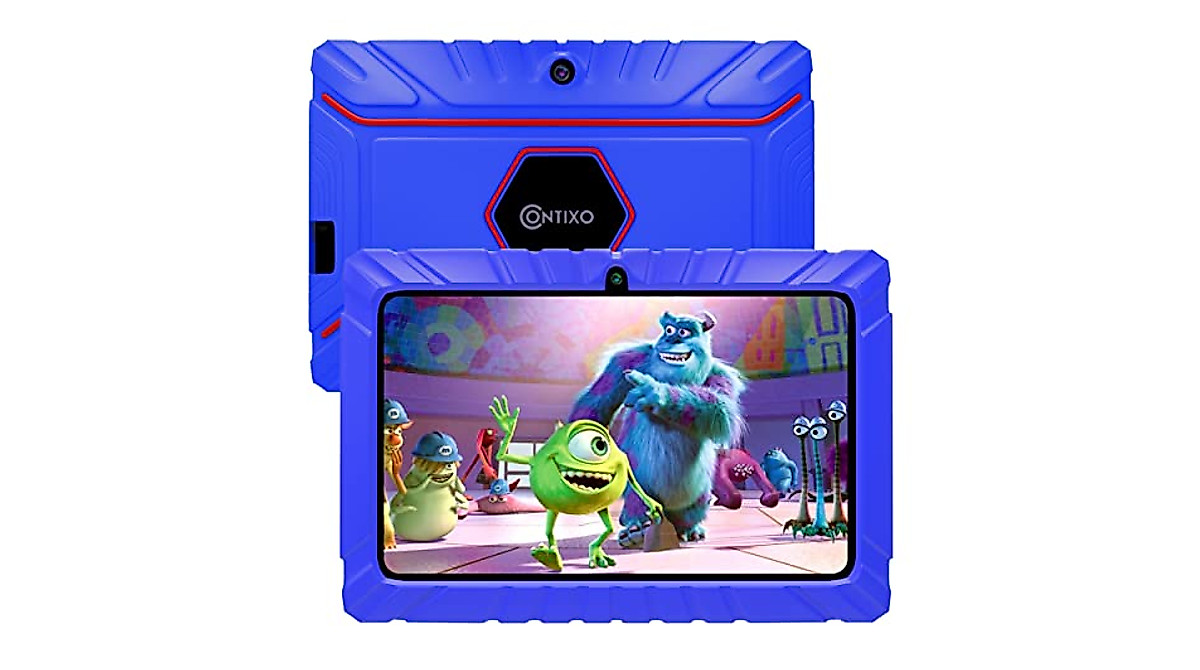 Contixo Kids Learning Tablet Bundle - 7-inch Toddler Tablet with ...