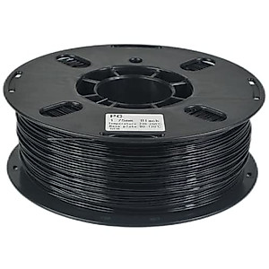 Polycarbonate Filament 1.75mm 1KG, RANKI Outdoor Use Tough PC 3D Printer Filament, High Temperature Resistance, 1 KG Spool, (Black)