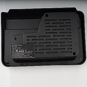 CarQiWireless Wireless Charger for Honda CRV 2019 2018 2017 Car Charging Charger, Center Console Holder Storage Box with Cell Phone Wireless Charging Pad Mat for CR-V Interior Accessories