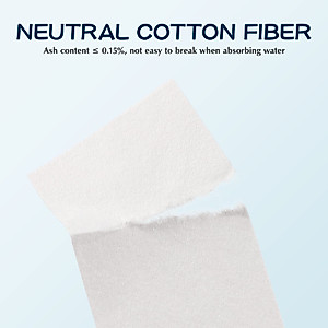 ULTECHNOVO 500pcs Quantitative Filter Paper Chromatography Paper Strips Laboratory Cleaning Paper for Chemistry Laboratories Classroom