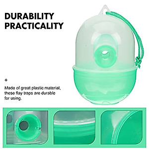 GANAZONO 2Pcs Wasp Yellow Jacket Outdoor Hanging Honey Bee Traps Catcher Traps Reusable Flying Insect Traps Wasp Deterrent for Outside Garden