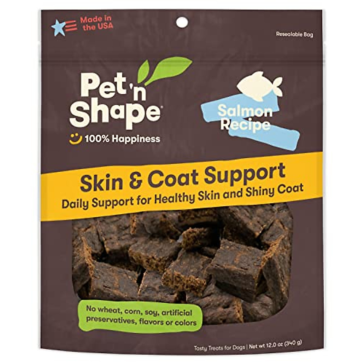 Pet 'n Shape Skin and Coat - Salmon Flavor 12 oz