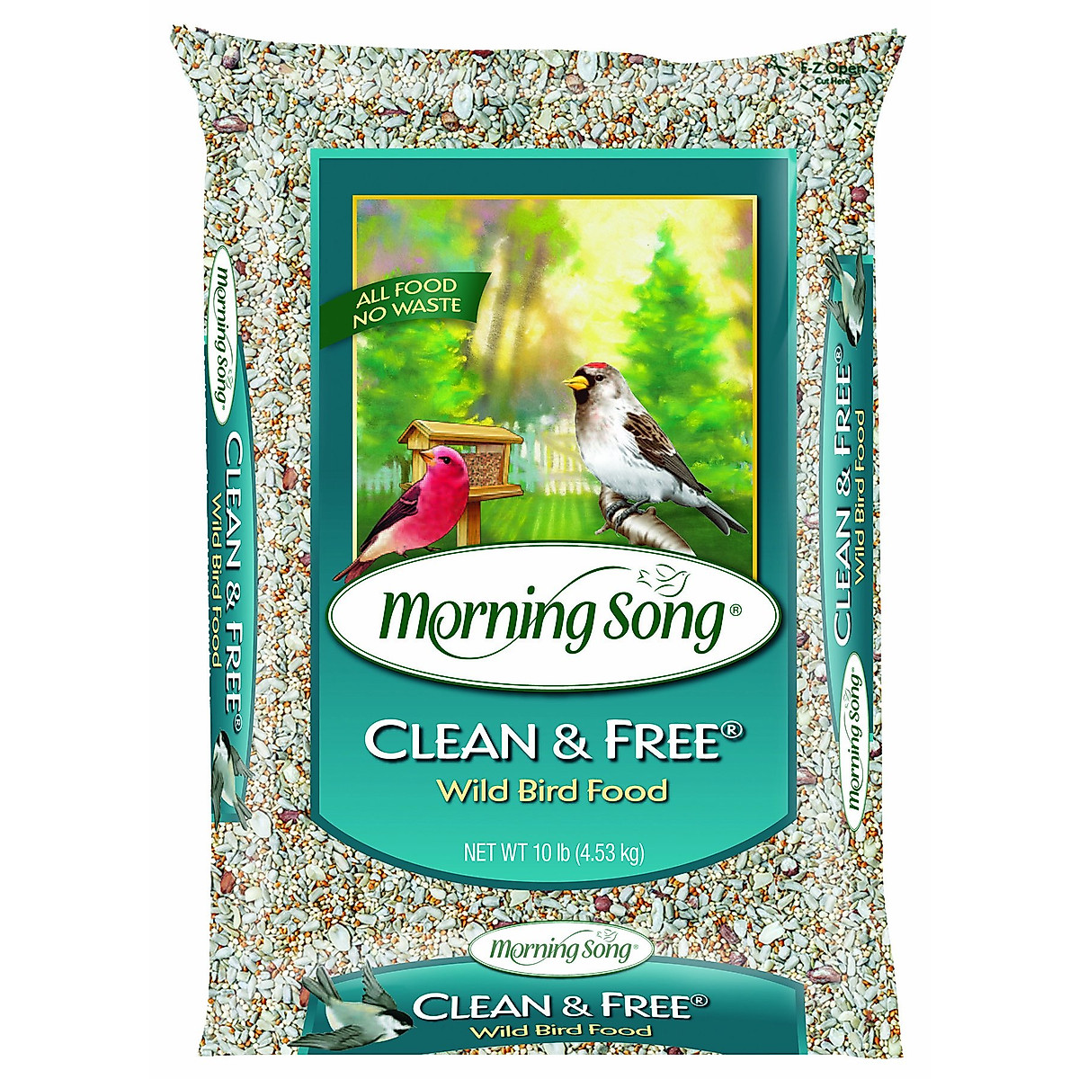 Morning Song 11958 Clean and Free Wild Bird Food, 5-Pound