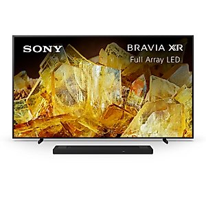 Sony 98 Inch BRAVIA XR X90L Full Array LED 4K HDR Google TV HT-A7000 7.1.2ch Dolby Atmos Sound Bar