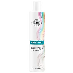 Keracolor Fade Effect Color Fading Shampoo - Works with Semi-Permanent Direct Dyes to Bring Down Color Intensity, 9.75 Fl Oz (Pack of 1)