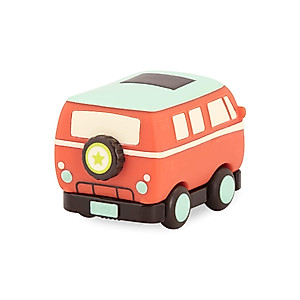 B. toys- Mini Pull-Back Vehicles Set- Set of 3 Vehicles- Truck, Camper Van, Police- 12 months +