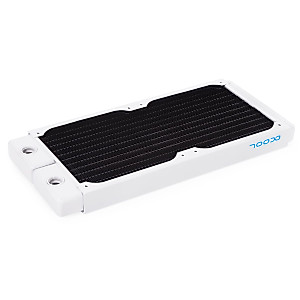 Alphacool NexXxoS ST30 Full Copper 240mm Radiator V.2 - White Special Edition