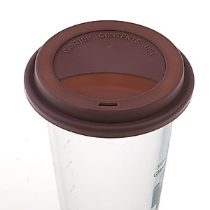 COSMOS Pack of 6 Anti-Dust Spill Proof Soft Silicone Replacement Coffee Mug Lids Cover, Cup Lid Cover