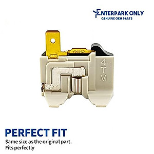 (6750C-0004S Overload Enterpark) 6750C-0004S ORIGINAL KLIXON Produced for LG Refrigerator Overload Protector Replacement Part - Item code: 314TFBYY-520…