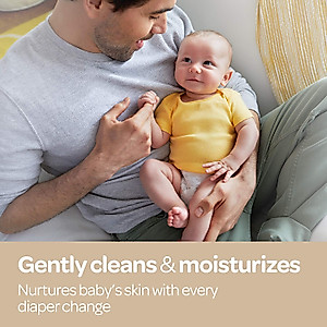 Huggies Nourish & Care Baby Wipes, Sensitive Skincare, Scented, Water-Based, 56 Count
