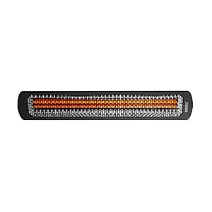 Bromic Tungsten Electric, Outdoor Patio Heater, Infrared 220-240V, Black, 2000W