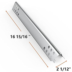 Grill Part Kit for Charbroil Performance 6 Burner Grills 463238218 463244819 463276517 463276617, Replacement for Char-broil 2/4/5 Burner Grills, Heat Plates, Burners, Crossover Tube, Ignition