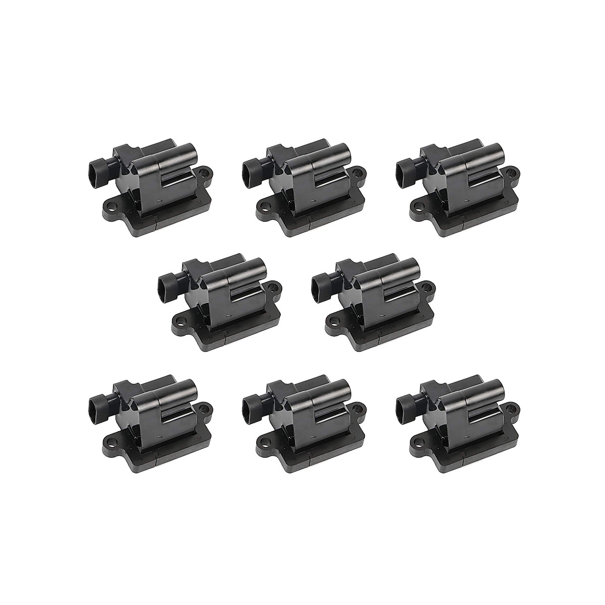 Ignition Coil Pack Set of 8 - Replaces 12558693, GN10298, C1208, D581 - Compatible with Cadillac, Chevy & GMC - Escalade, Silverado, Avalanche, Express 3500, Suburban, Tahoe, Sierra, Savana, Yukon
