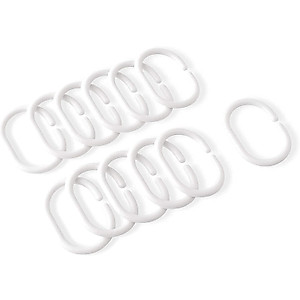 GOOESING Christmas Tree Shower Curtain Winter Forest Pine Tree Snowflake Snowfall Natural Scene Bathroom Shower Curtains for Bathtub Decoration with Hooks 60x72 Inch