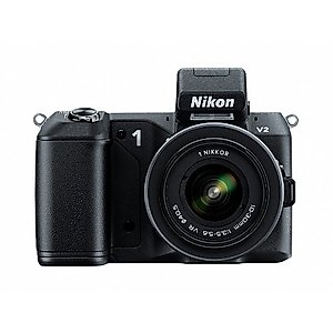 Nikon 1 V2 14.2 MP HD Digital Camera Body Only (Black)