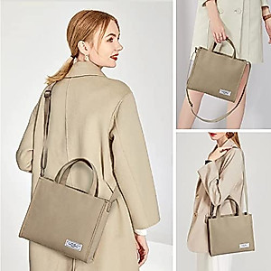 KALIDI Tote Bag Women Large Corduroy Bag with Zipper Fashion Corduroy Tote Handbag Purse Mini Hobo Crossbody Shoulder bag