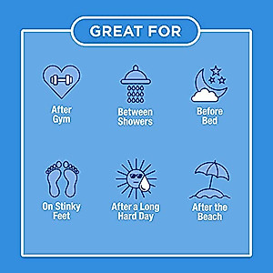 Arm and Hammer Foot Wipes, Cleansing & Refreshing Quick-Dry Wipes, Odor Remover Textured Foot Wipes, Smelly Feet to Fresh Feet Foot Wipe, Feet Wipes Dry Skin, 1 pouch (30 wipes)