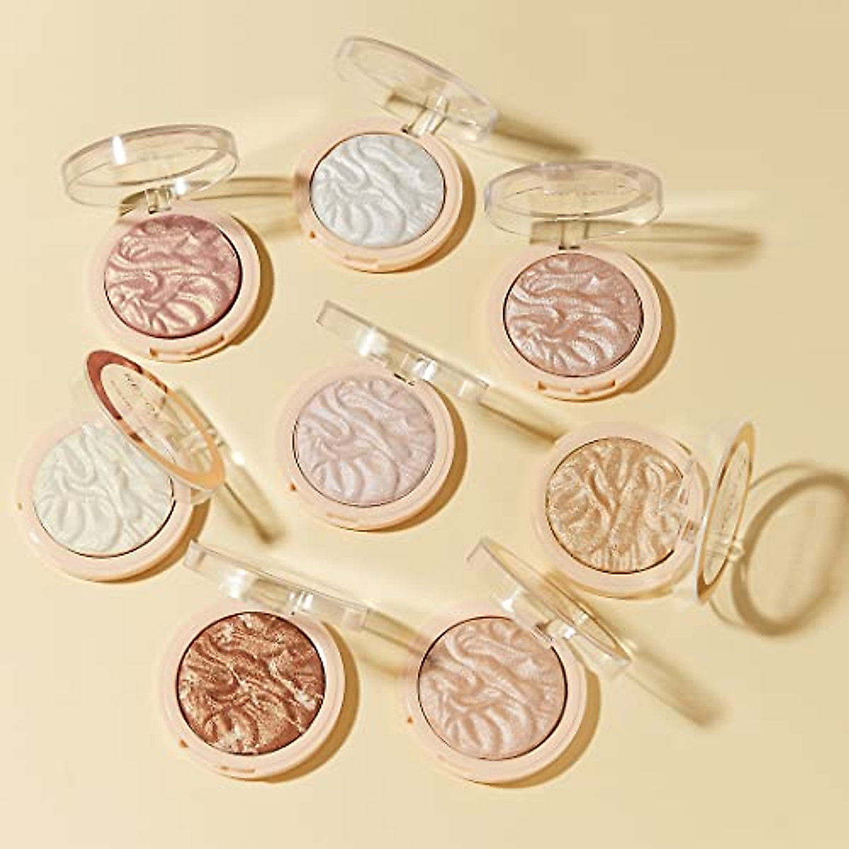 Makeup Revolution Highlighter Reloaded, Highlighter Makeup Powder, Vegan & Cruelty-Free, Make an Impact, 0.35 oz/10g