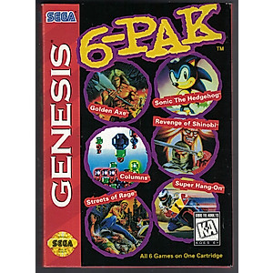 Sega Genesis 6-Pak