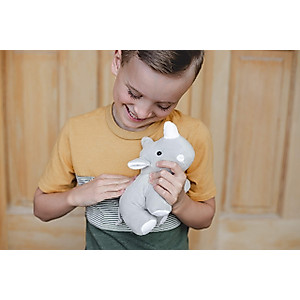 Baby Rhino Stuffed Animal Plushies for Boys & Girls | Super Soft Cute Plushies for Kids' Bedroom | 8-in Safari Stuffed Animals for Girls & Boys | Small Animal Toys by Exceptional Home