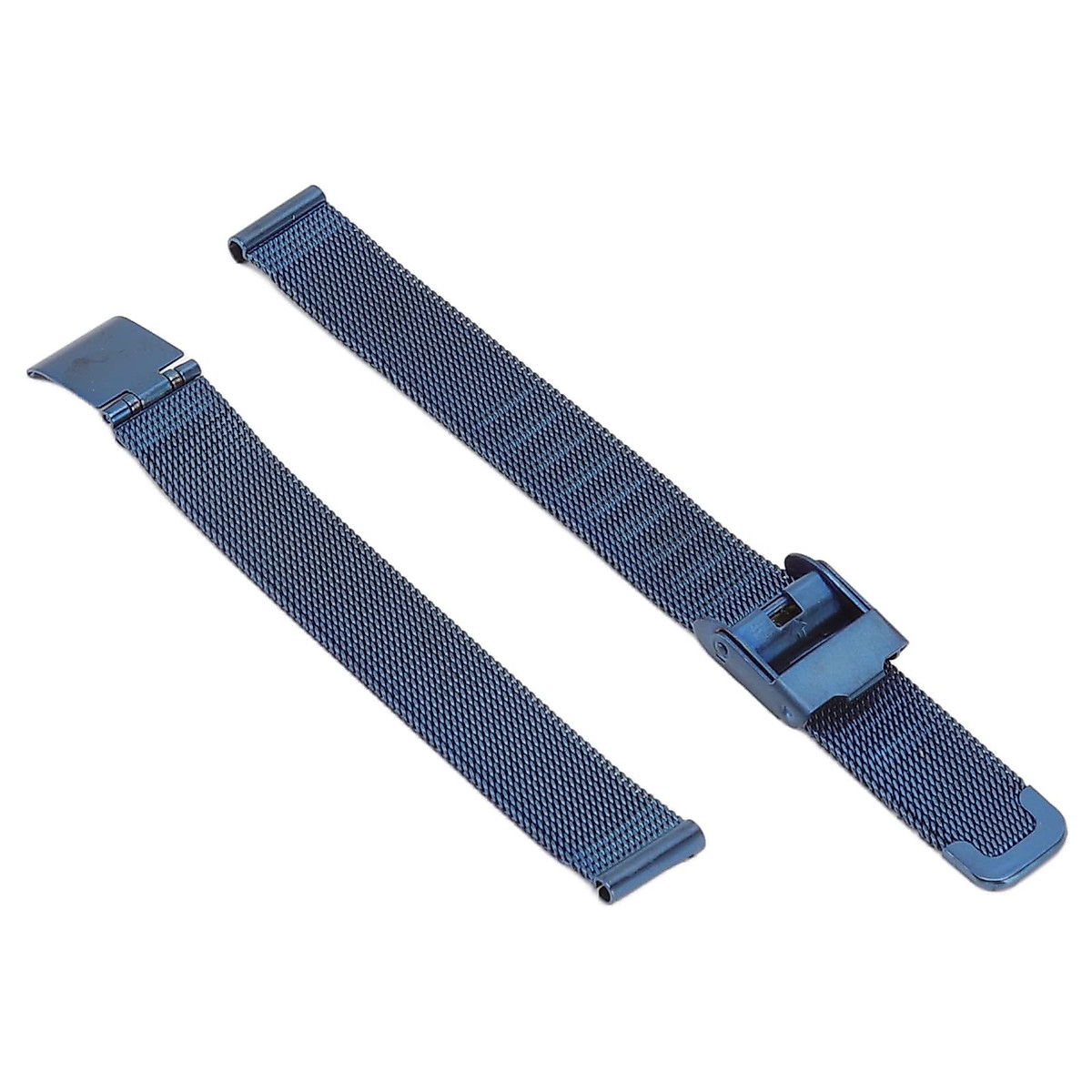 Mesh Stainless Steel Watchband, Flexible Soft Watch Strap Replacement Accessory Portable for Men Women for Home(22MM)