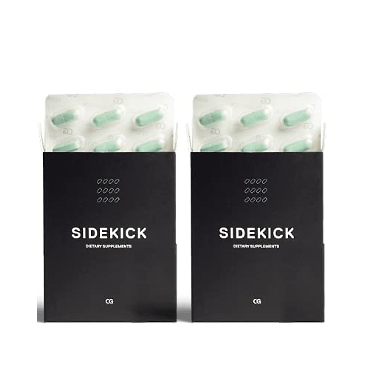 Copenhagen Grooming Sidekick (50 Days Supply) - Beard Growth Supplements - Beard Growth Pills w/Biotin - Vitamin Tablets for Facial Hair Growth for Men - Hair & Beard Vitamins Growth