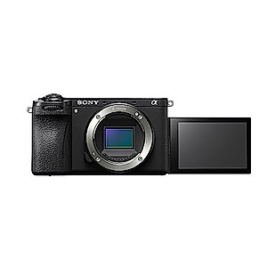 Sony Alpha 6700 – APS-C Interchangeable Lens Camera with 26 MP sensor, 4K video, AI-Based Subject Recognition, Log Shooting, LUT Handling and Vlog Friendly Functions and 16-50mm Zoom Lens