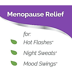 Estroven Mood Boost For Menopause Relief - 30 Ct. - Clinically Proven Ingredients That Help Manage Mood Swings, Night Sweats & Hot Flash Relief - Drug-Free and Gluten-Free