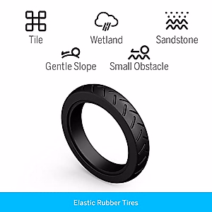 Segway Ninebot eKickScooter ZING C8, Electric Kick Scooter for Kids, Teens, Boys and Girls, Lightweight and Foldable, Light Grey & Yellow