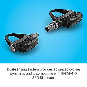 Garmin Rally RS200, Dual-sensing Power Meter, Compatible with SHIMANO SPD-SL Cleats