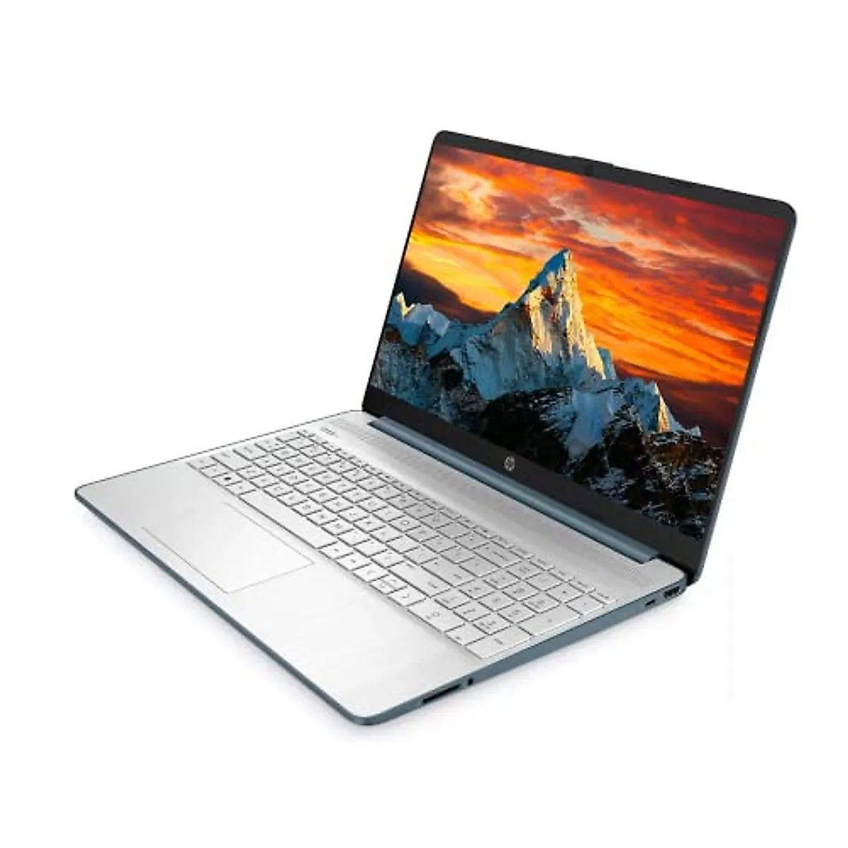 HP [Windows 11 Pro] Business Laptop, 15.6" HD BrightView Display, Intel Pentium Silver N5030 Processor, 8GB RAM, 256GB SSD, Type-C, HDMI, SD Card Reader, Numeric Keypad, Long Battery Life, Blue, PCS