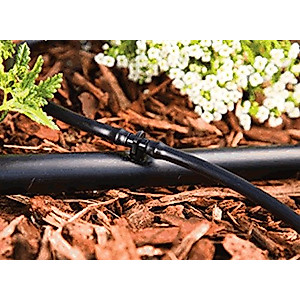 Gardener's Poly Tubing (1/2"-inch) .600 ID x .700 OD - Irrigation, Hydroponics, Growing - Water Distribution Tube (100 Foot Roll)