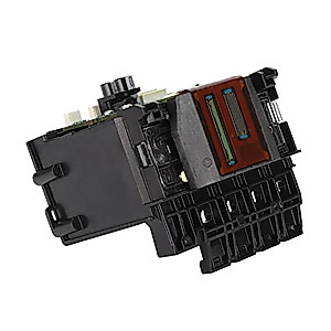 PUSOKEI Printer Printhead, Print Head Replacement for HP OfficeJet 6600/6100/6700/7110/7510/7512/7610/7612 Printer, Color Print Head with Upgrade Chip, Black