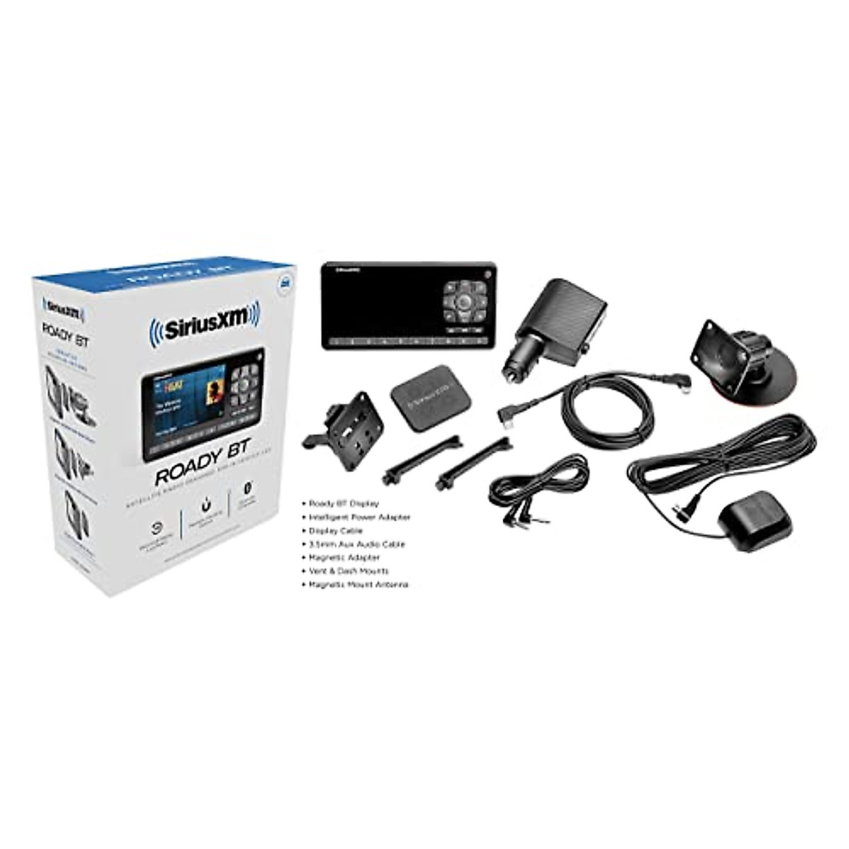 SiriusXM Roady BT Vehicle Satellite Radio - Enjoy SiriusXM Through Your Existing Car Stereo (RoadyBT SXVRBT1)
