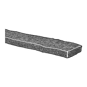 Felt Strip, F7, 3/8 in T, 1/4 x 120 in
