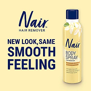 Nair Hair Remover Body Spray, Arm, Leg and Bikini Hair Removal Spray, 7.5 Oz Can