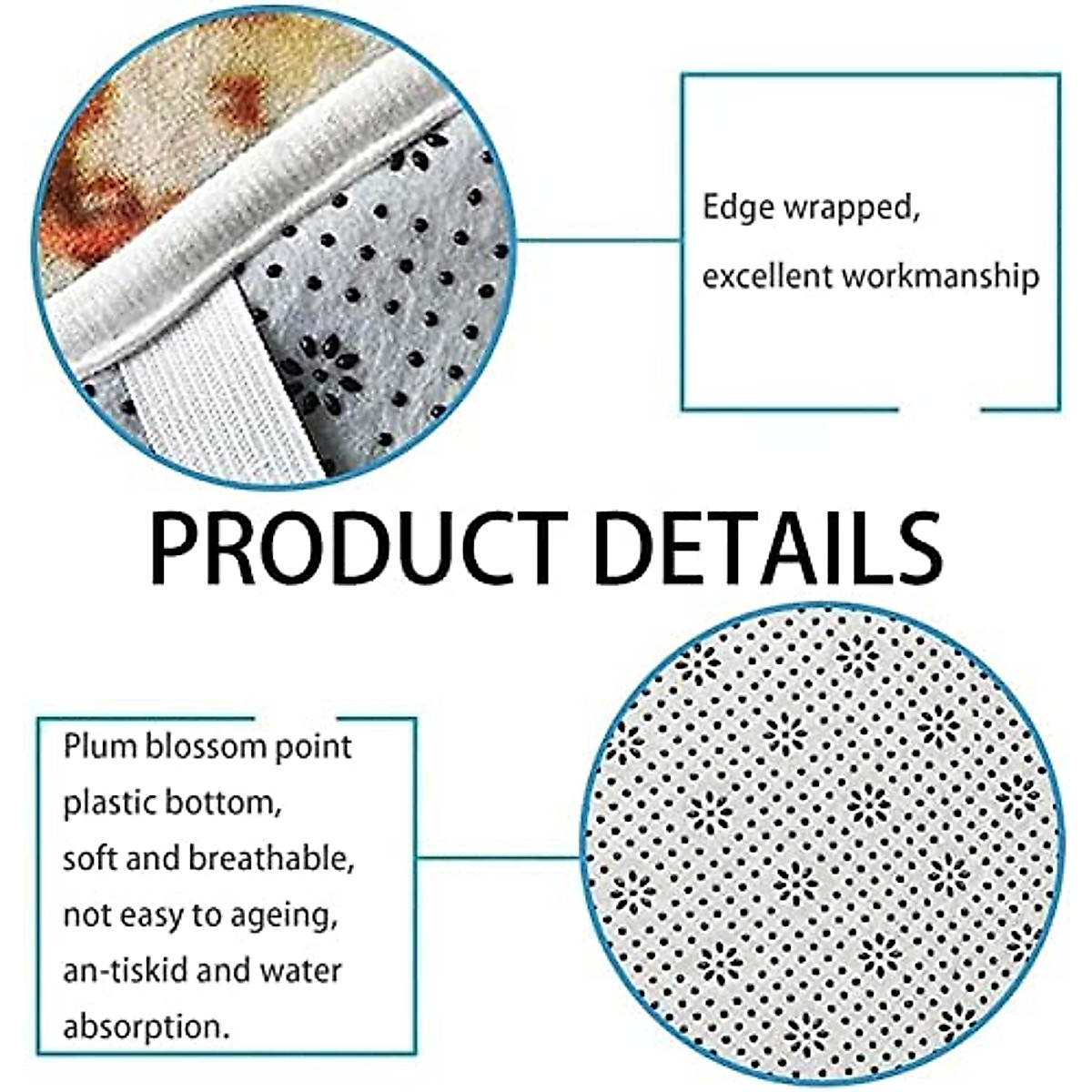 EARVO 4PCS Pink Ribbon Shower Curtain Sets with Non-Slip Rugs Bath U-Shaped Mat Toilet Lid Cover Breast Cancer Awareness Bathroom Decor Set Accessories with 12 Hooks 71x72 in SETMYEA78