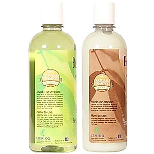 Set of Bergamot Shampoo and Conditioner 500ml, Shampoo y Acondicionador de Bergamota