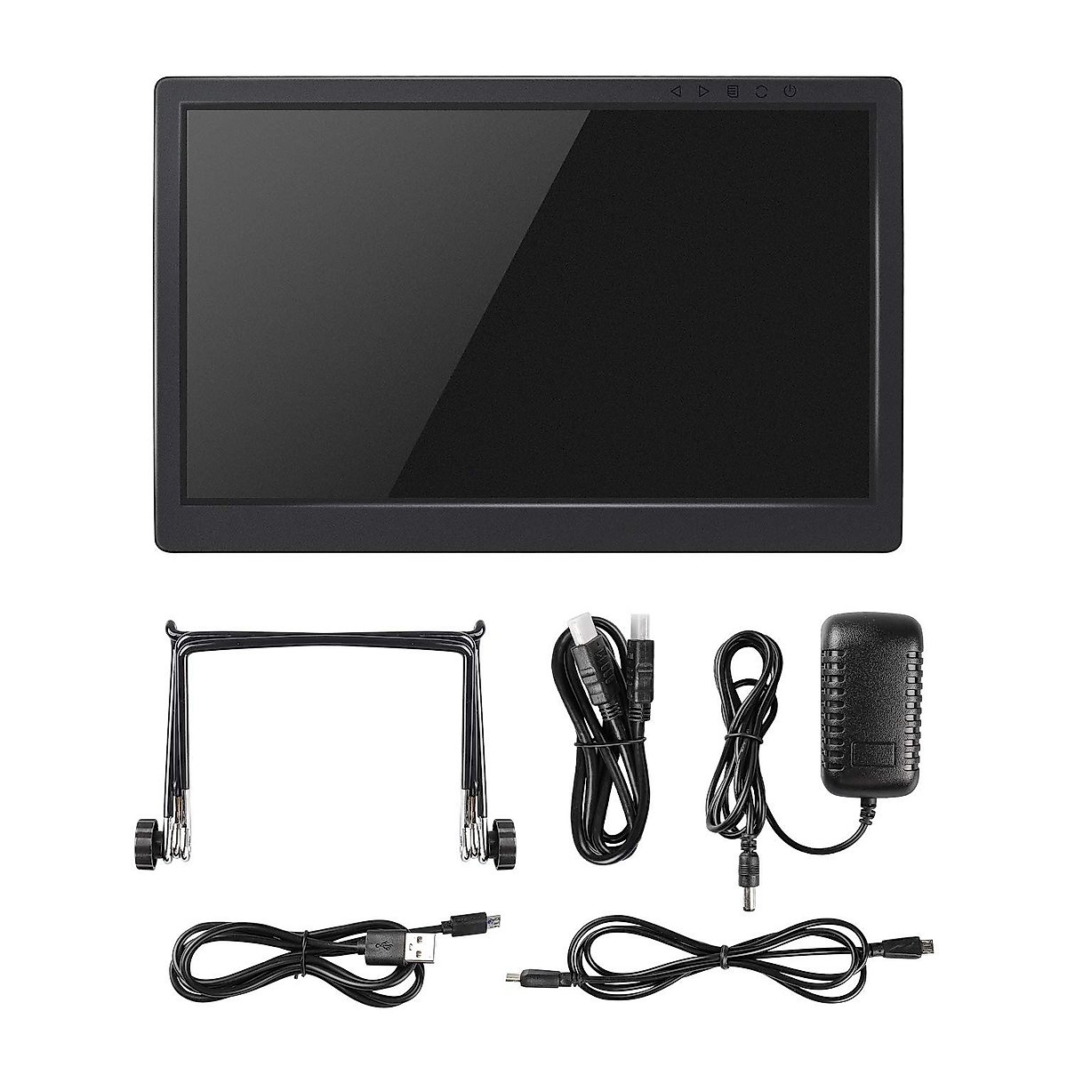 SunFounder Raspberry Pi Display 13.3 Inch IPS Portable HDMI Monitor with Raspberry Pi 4 Model B Starter Kit for Raspberry Pi Beginner