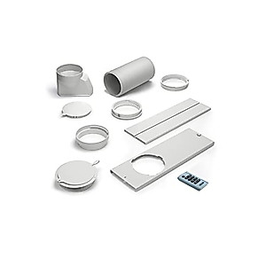 De'Longhi PACEX390UVcare-6AL WH PAC Portable Air Conditioner, Dehumidifier, Fan & UV-Carelight, 14000 BTU + UV CARE, White